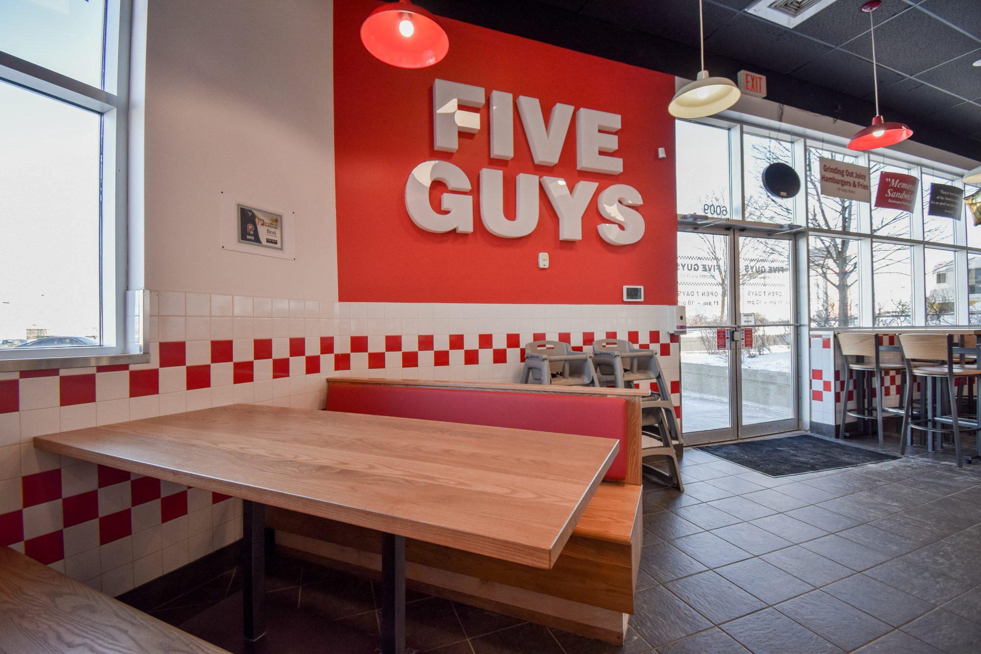 Five Guys - Boreal Architectural